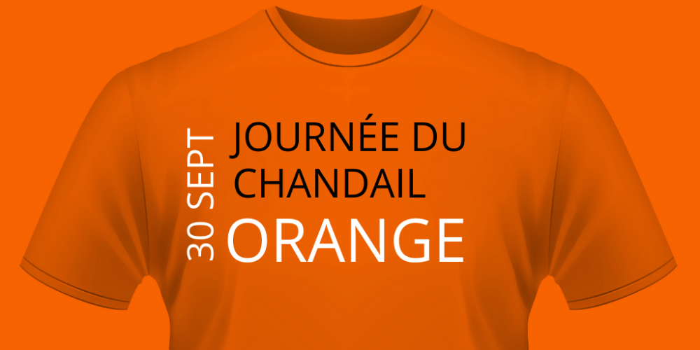 Journée du chandail orange - École Régionale de Baie-Sainte-Anne